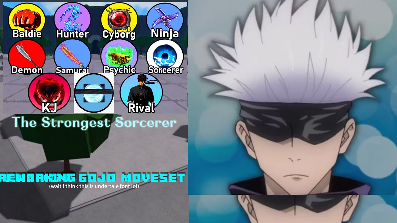 Reworking The Gojo Moveset! - [The Strongest Sorcerer] - YouTube