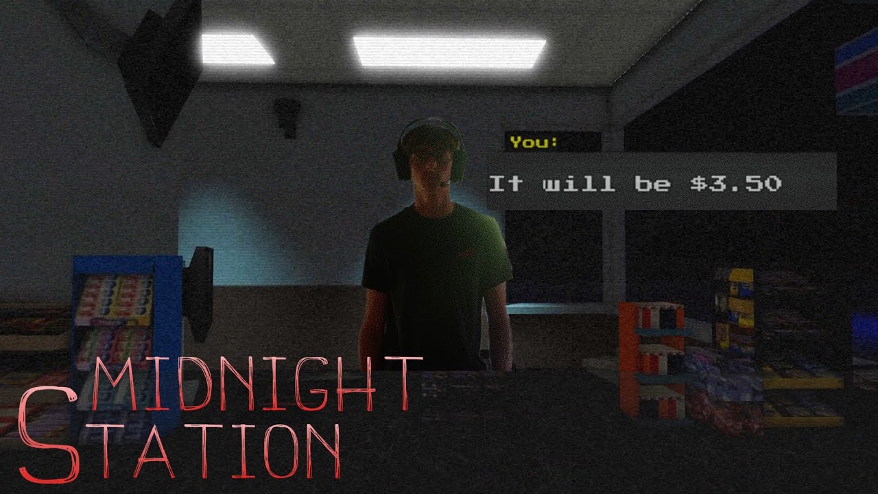 Working The Most Terrifying Night Shift | Midnight Station Roblox - YouTube