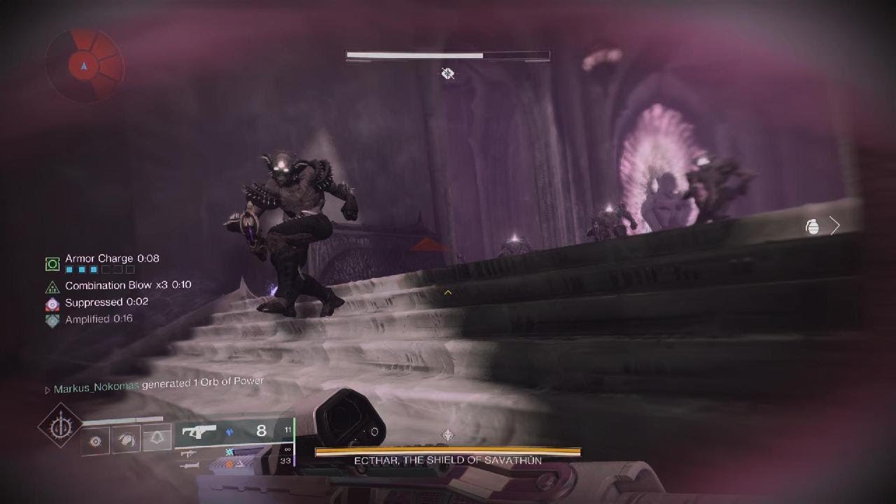 Destiny 2 Ghost of the deep Ecthar solo hunter rotation - YouTube