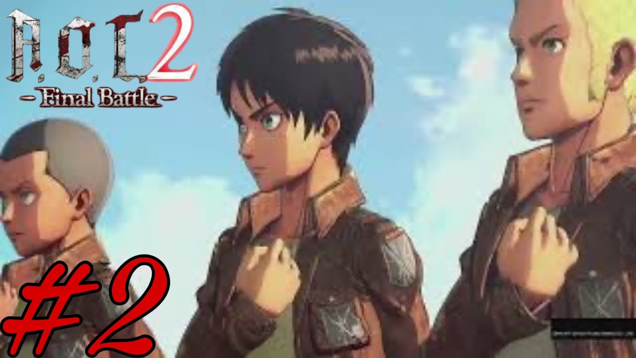 The First Mini Boss Battle AOT! - YouTube