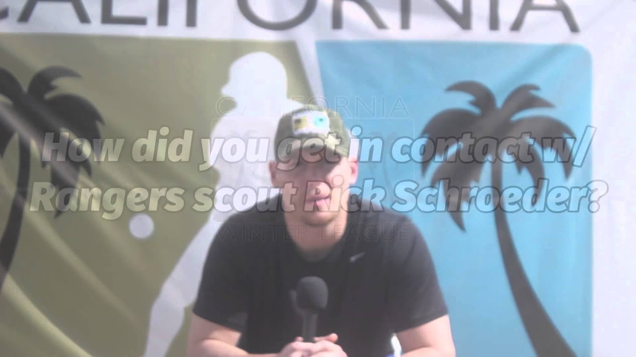 Kevin Lenik Signs with the Texas Rangers (CWL 2016) - YouTube
