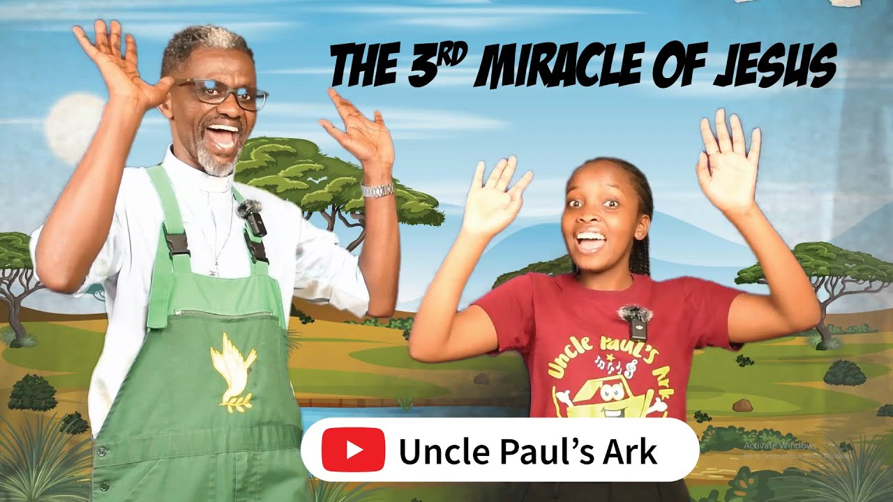 John's Third Miracle of Jesus || John 5:1-15 || Uncle Paul's Ark Bible ...