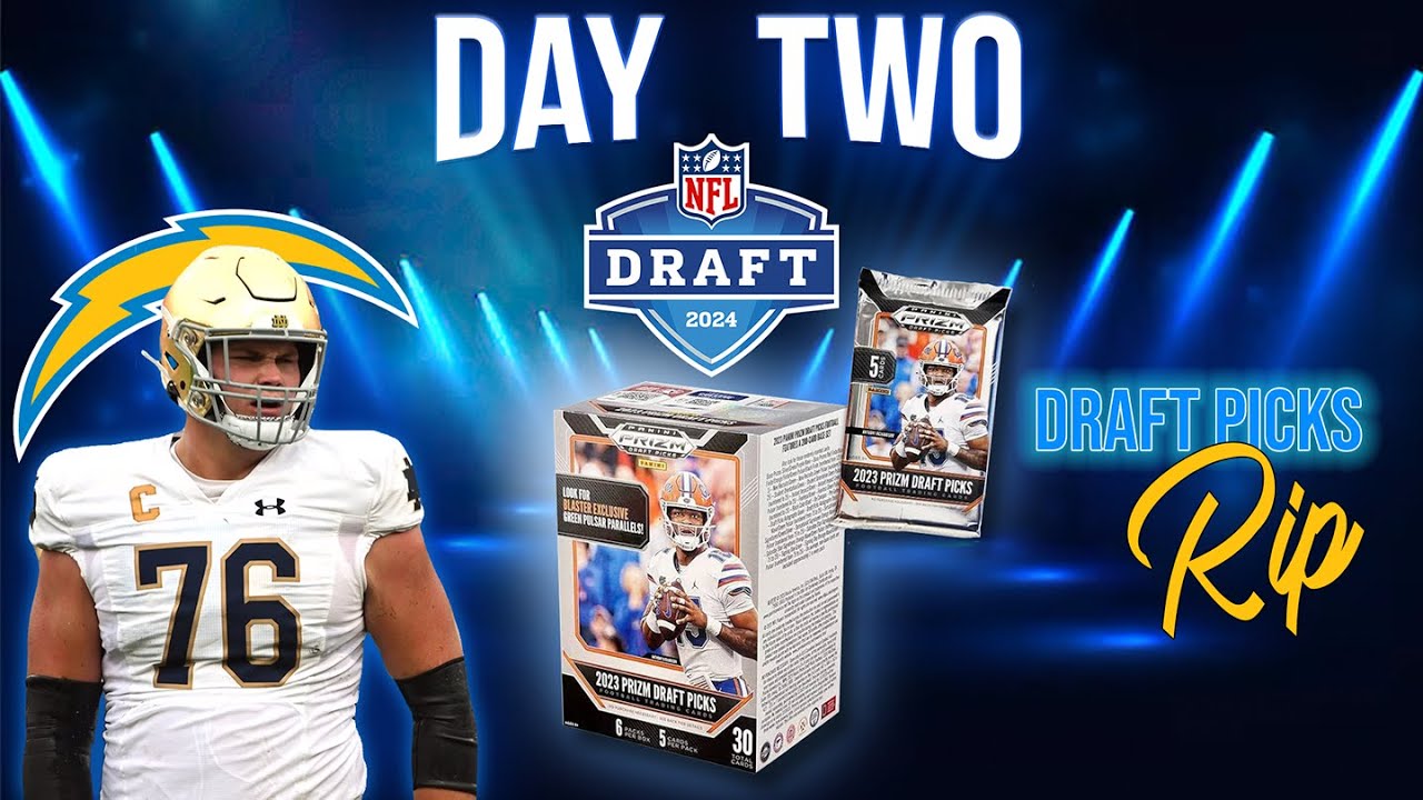 2024 NFL Draft Day 2 Prizm Draft Picks Football Rip. Chargers Take Joe ...