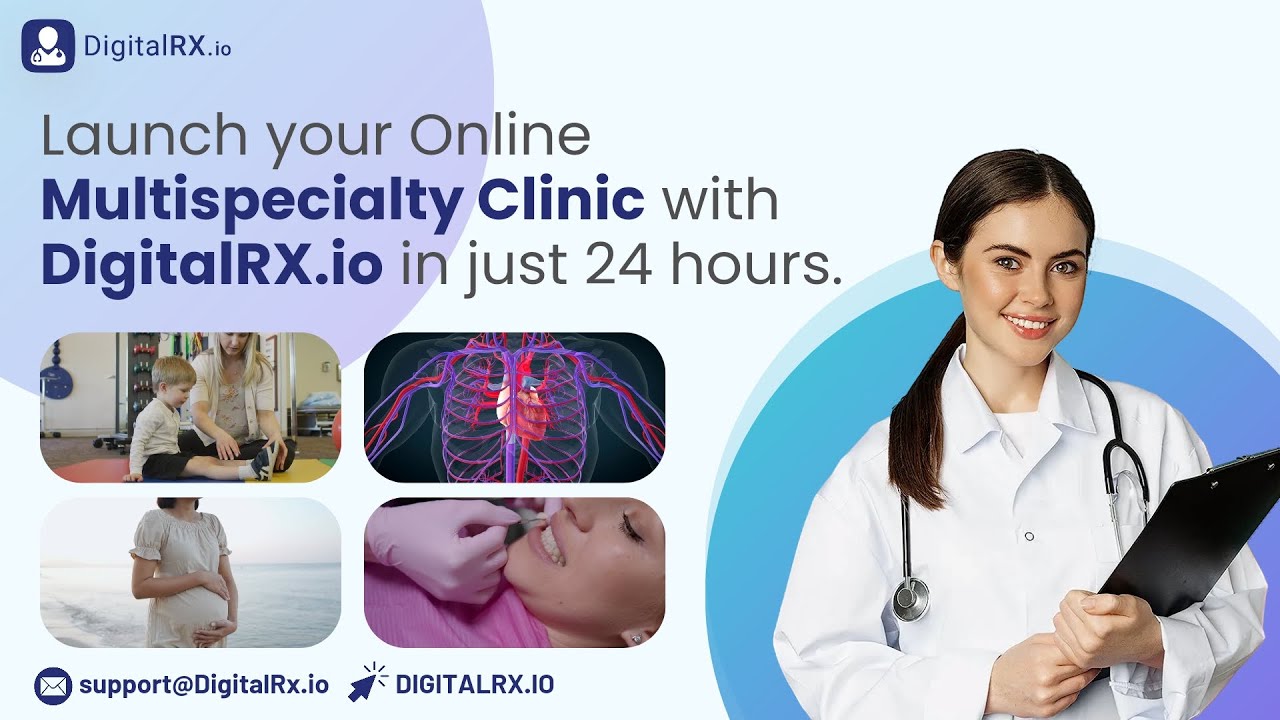 Branded Website & Apps for Multispecialty Clinics with DigitalRX.io ...