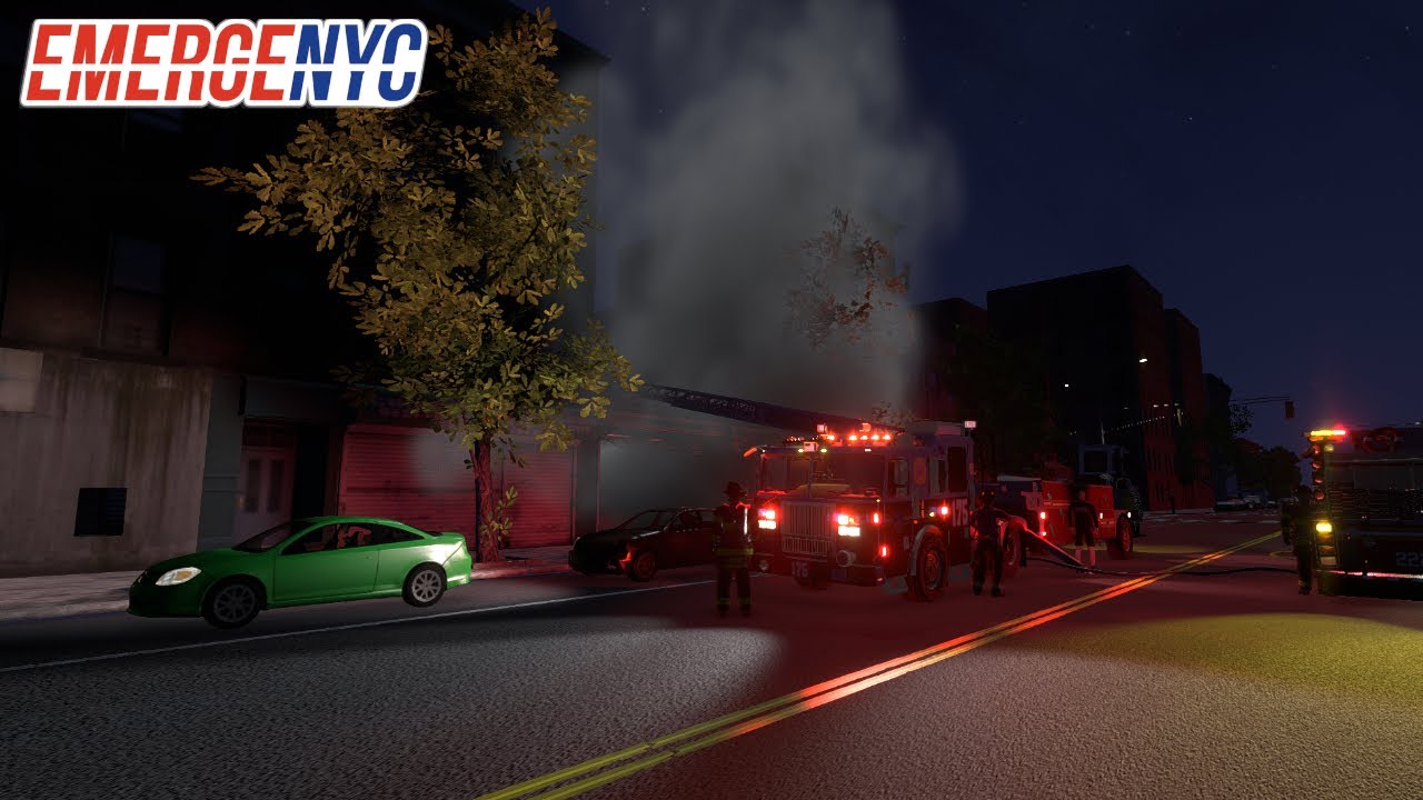 *TILLER TIME* EmergeNYC FDNY Tiller Ladder 175 and Engine 222 ...