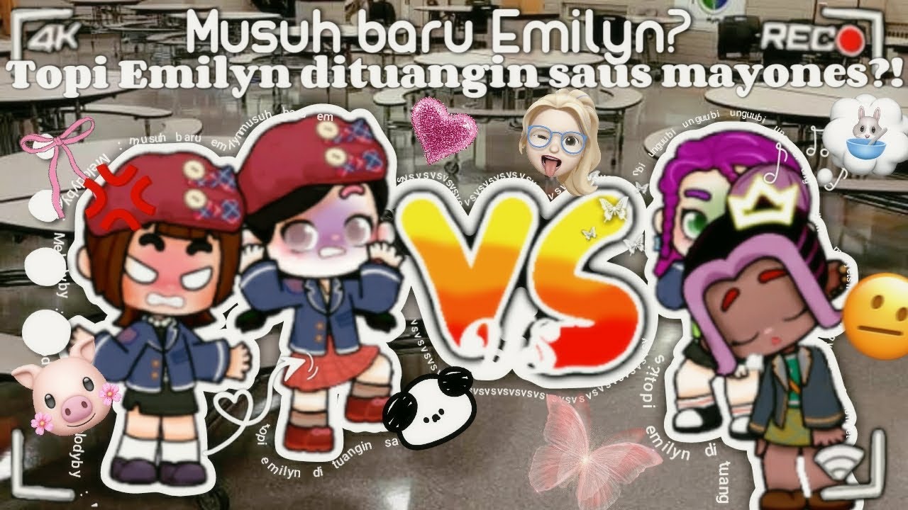 DRAMA GAME WORLD🎮 || MUSUH BARU EMILYN? TOPI EMILYN DITUANGIN SAUS ...