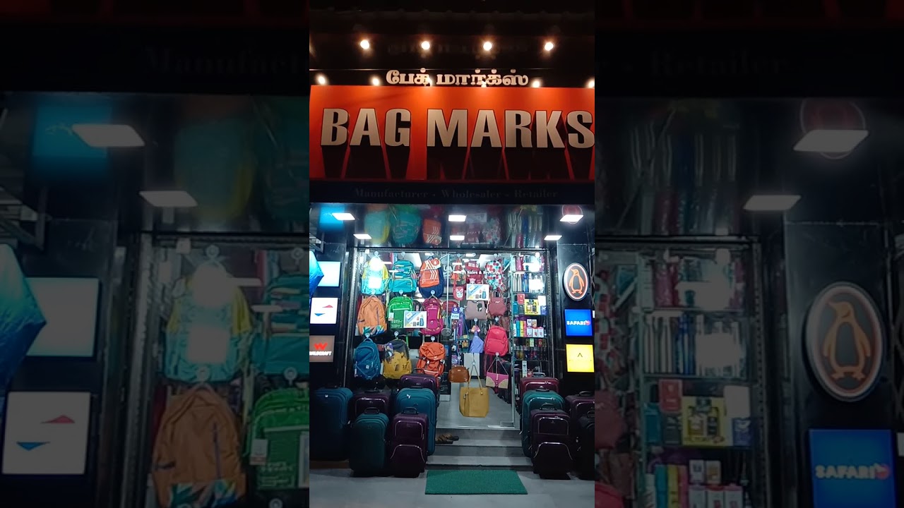 Bags Manufacturing Bag Marks - YouTube