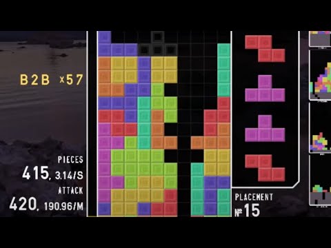 FAST TETRIS! T-Spin Gaming - YouTube
