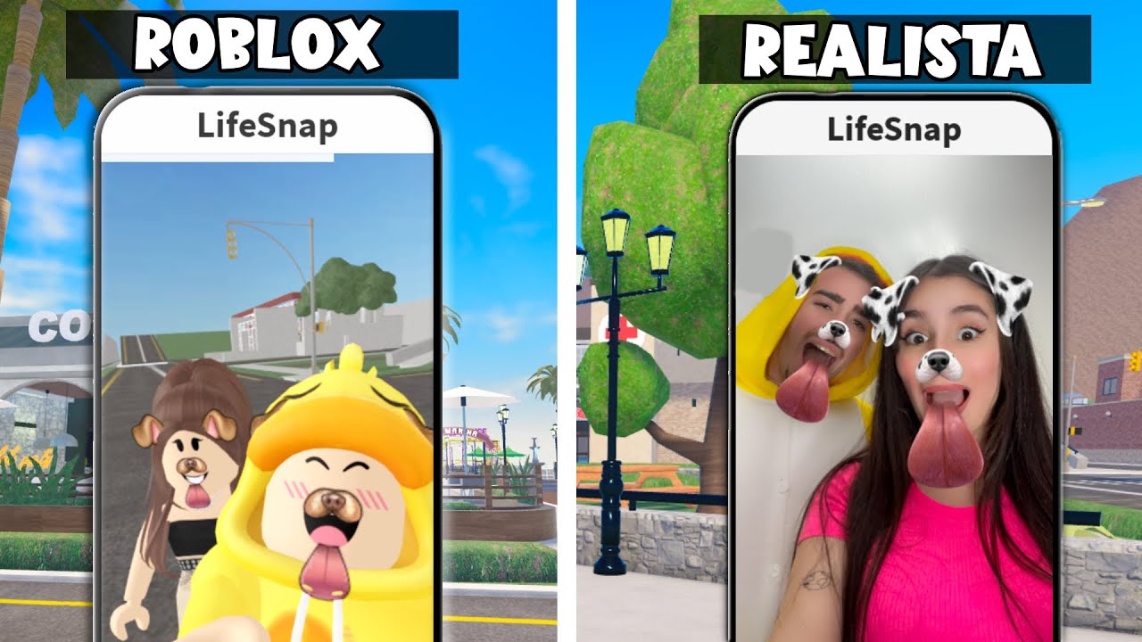 ROBLOX SNAPCHAT PERO CADA SEGUNDO es MÁS REALISTA! - YouTube