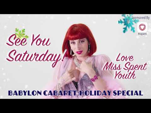 Babylon Cabaret Holiday Special Trailer- With Special Guest Carlotta Champagne