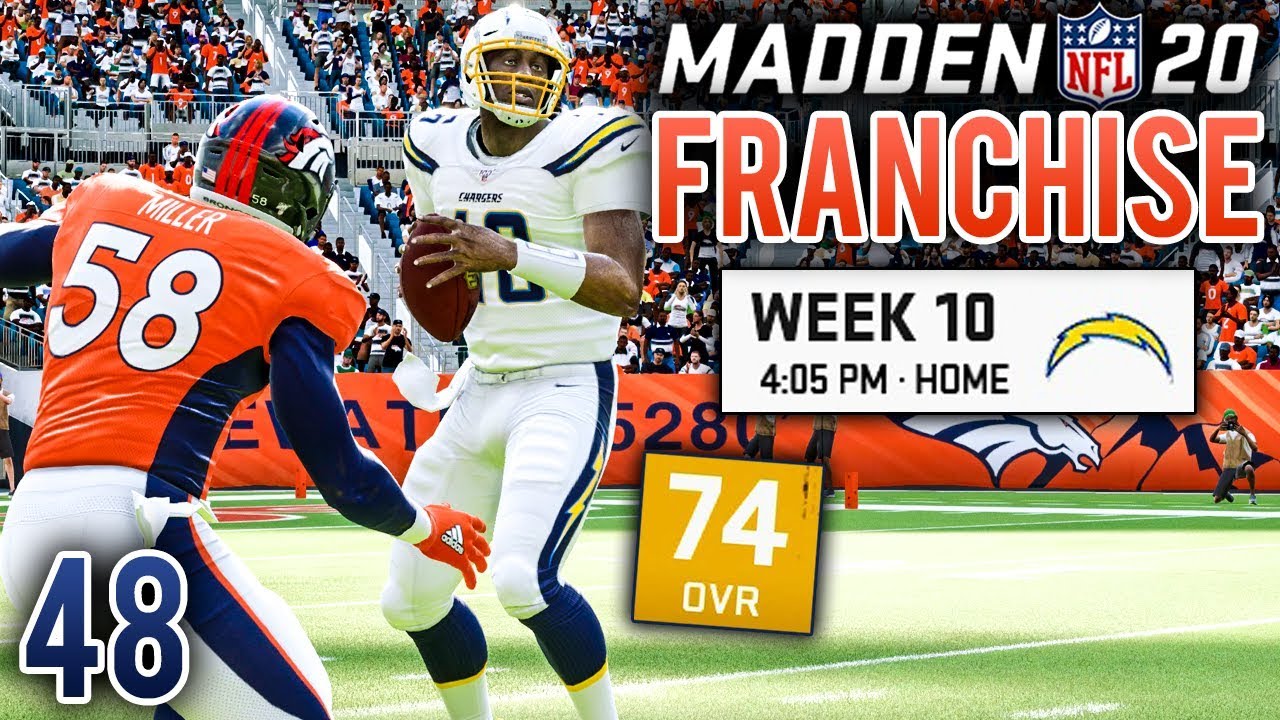 First Game vs Rookie QB Oliver Raymond - Madden 20 Broncos Franchise ...