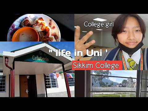 life as a uni student😹 , Indian Uni vlog ️♥️ northeast girl college ...