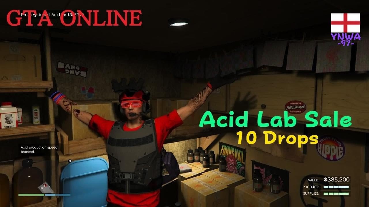 GTA Online - Acid Lab Sale (10 Drops) - YouTube