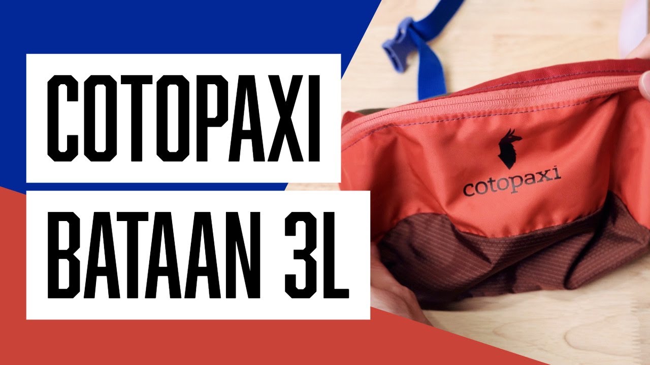 Cotopaxi Bataan 3L Fanny Pack - Quick Overview - YouTube