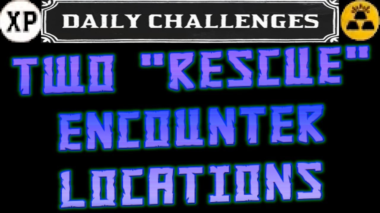 🗺️ Two "Rescue Someone in Need" Locations RDR2 Online Daily Challenge ...