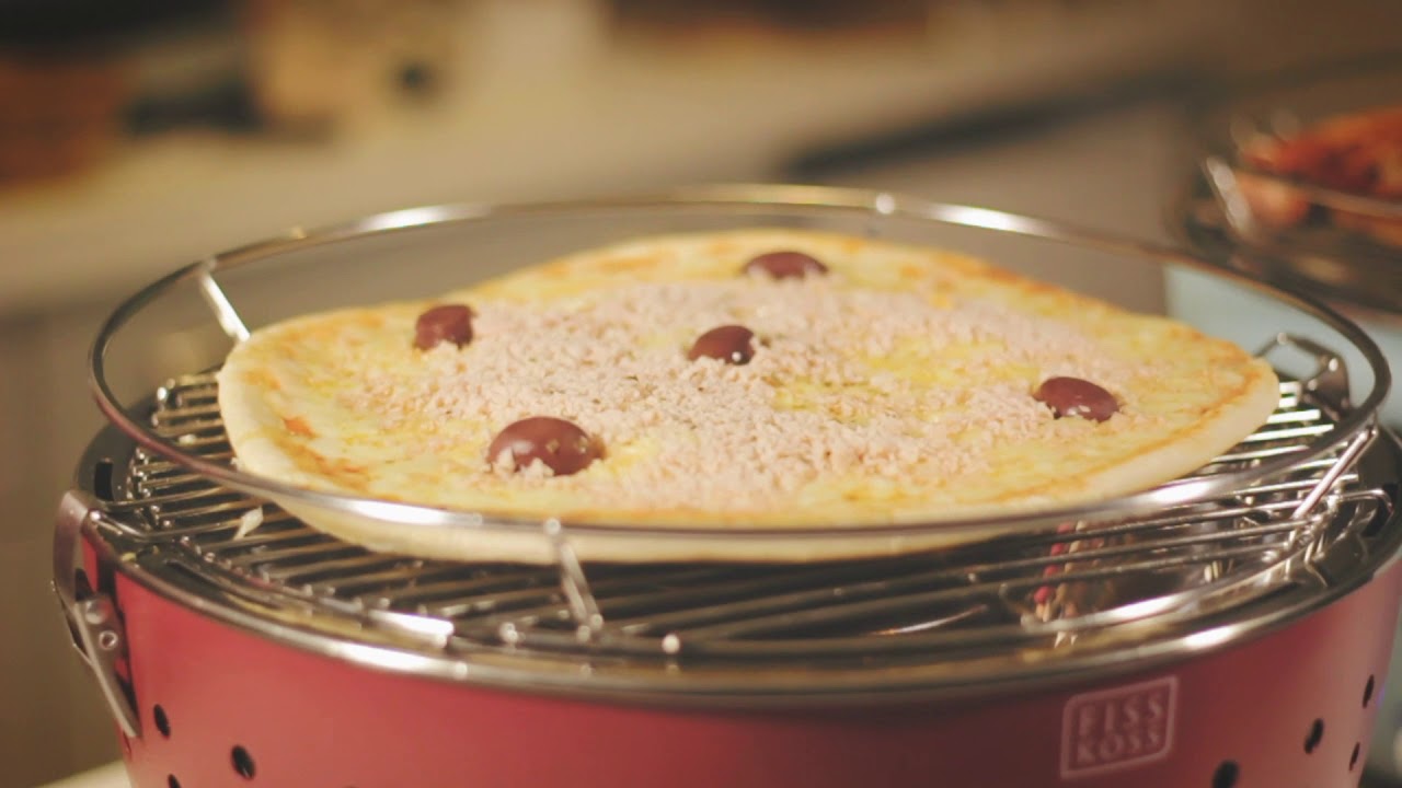 New colors of portable barbecue grill - Fiss Koss - YouTube