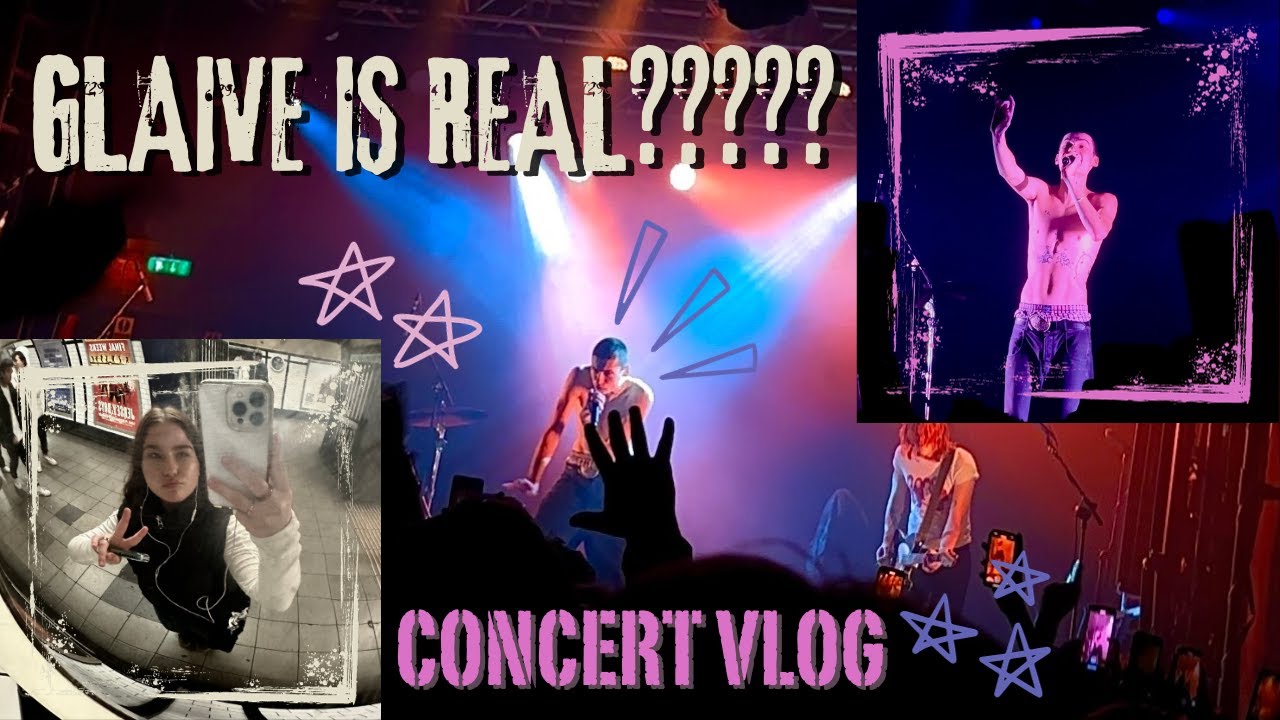 i saw glaive live in london again and it was crazy - YouTube