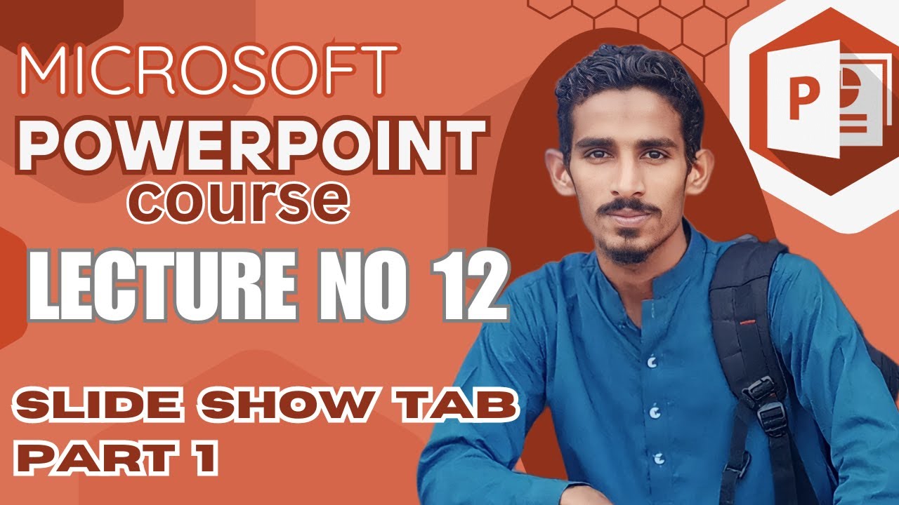 MS PowerPoint course, lecture 12, slide show tab part 1 |HR's OPINION ...