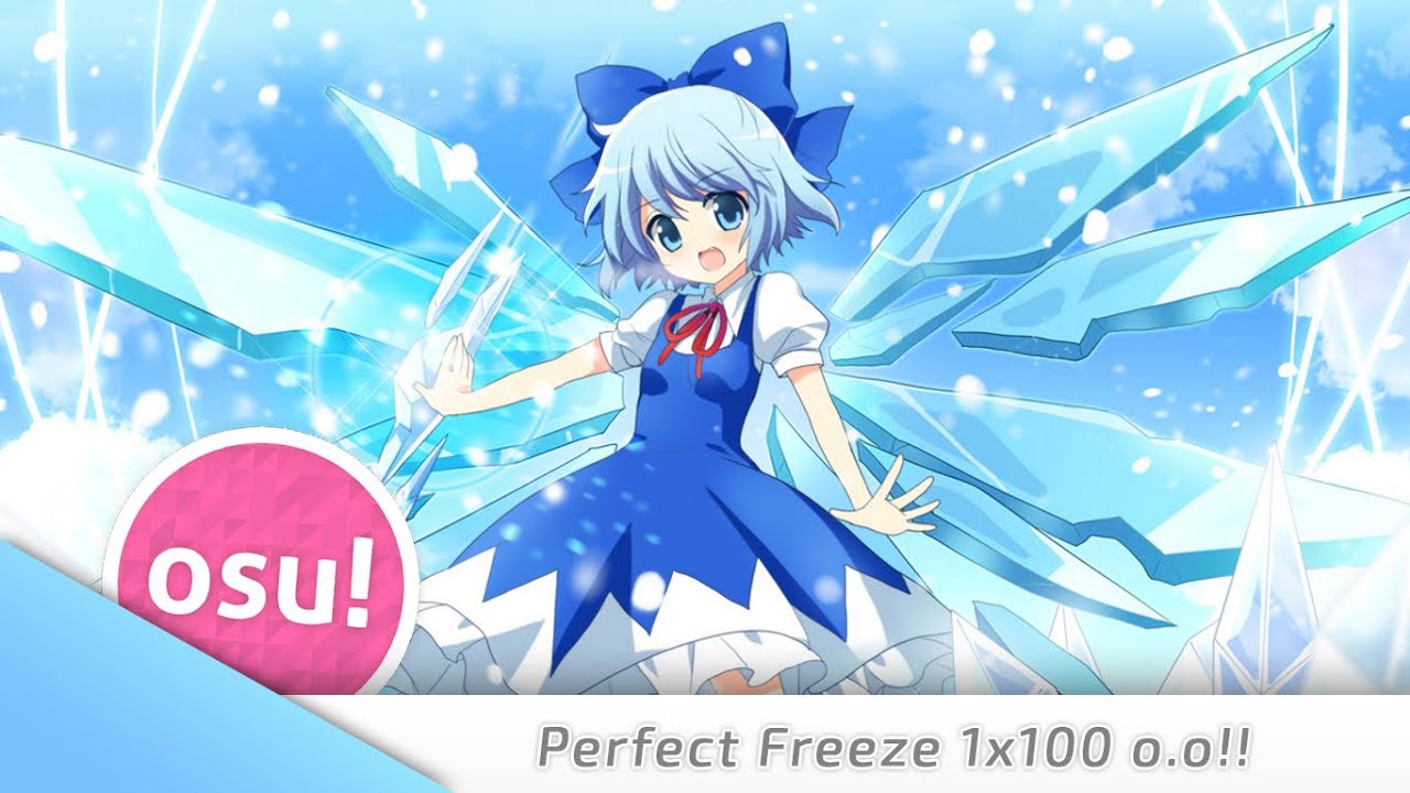 [osu!] Cirno no Perfect Sansuu Kyoushitsu [Perfect Freeze] 1x100 - YouTube
