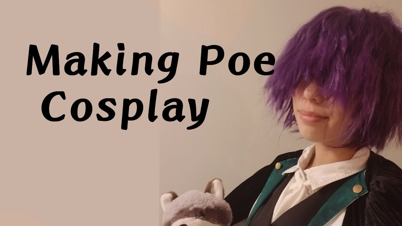 Making Edgar Allan Poe Cosplay - YouTube