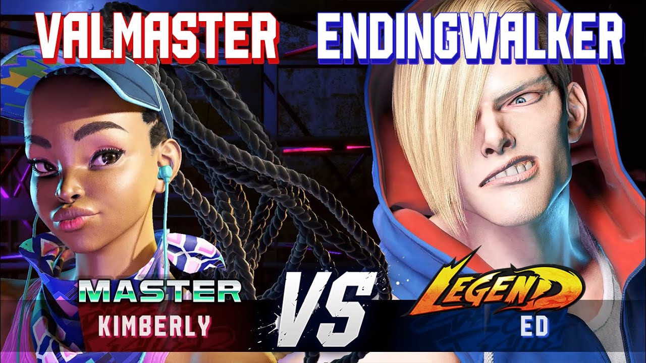 SF6 VALMASTER (Kimberly) vs ENDINGWALKER (Ed) High Level Gameplay - YouTube