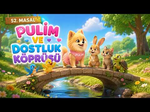 PULİM VE DOSTLUK KÖPRÜSÜ | Çocuklar İçin Eğitici Uyku Masalı