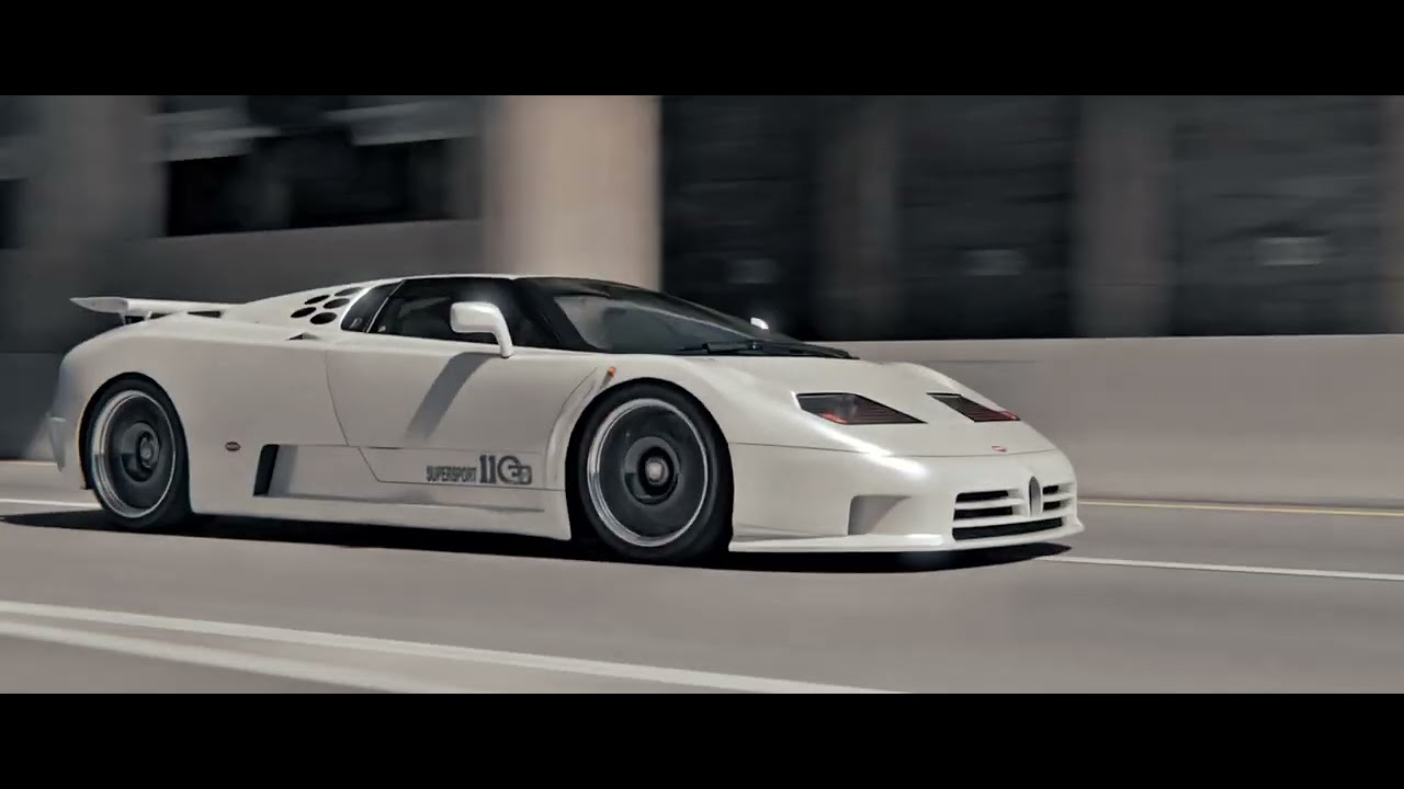 Bugatti E100 Supersport Scene | Blender Animation - YouTube