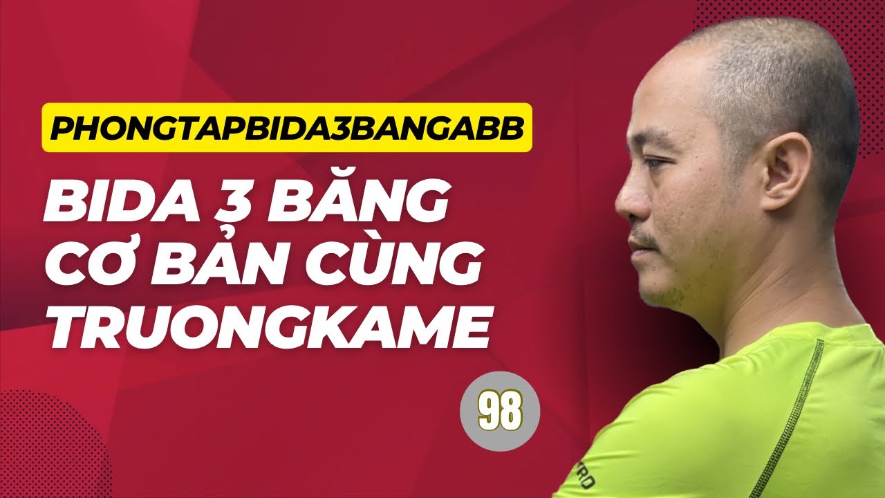 Bida 3 băng cơ bản cùng Trường Kame #bida3bang - YouTube