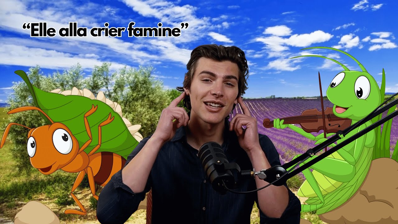 La Cigale et la Fourmi (Learn French with a Short Story) - YouTube