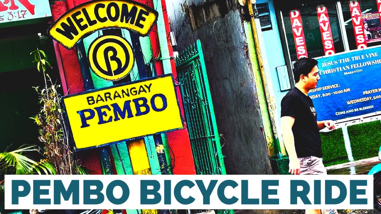 A Bicycle Ride Outside The BGC “Bubble” - Pembo, Makati Philippines 🇵🇭 ...