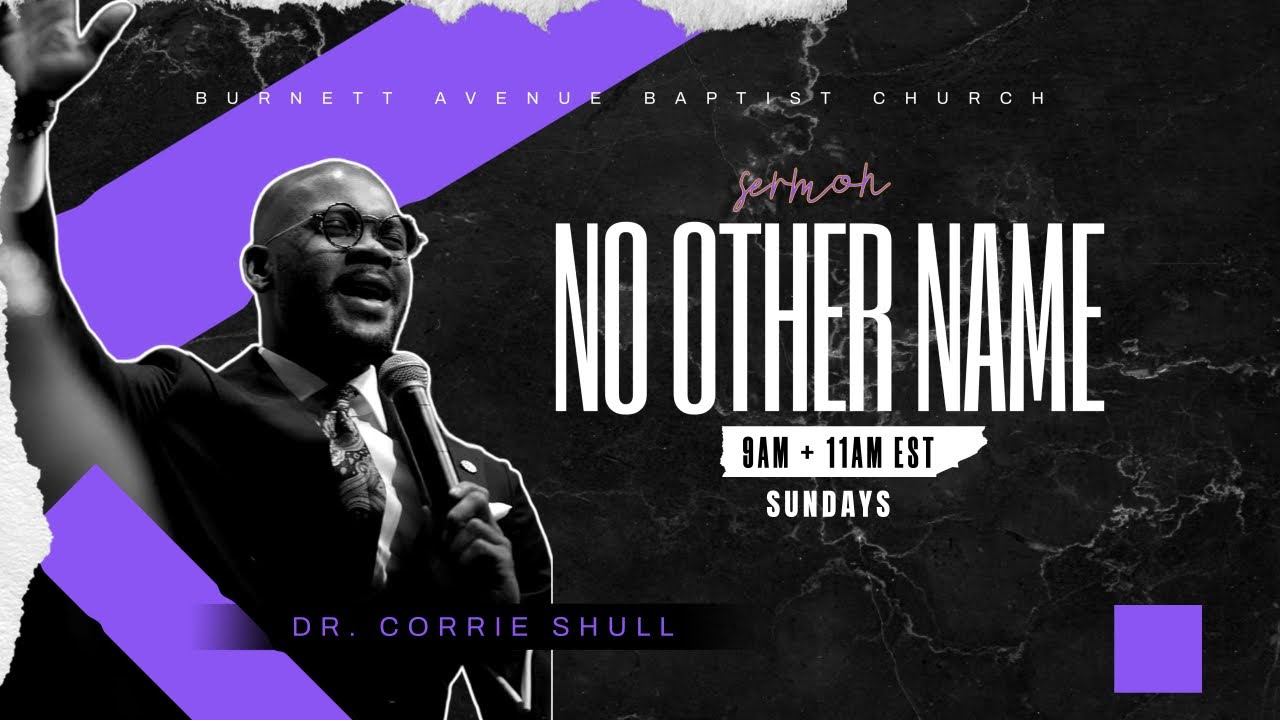 "No Other Name" - Dr. Corrie Shull - YouTube