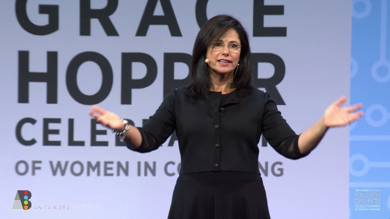 GHC 16 - Nora Denzel Announces the ACM Student Research Competition ...