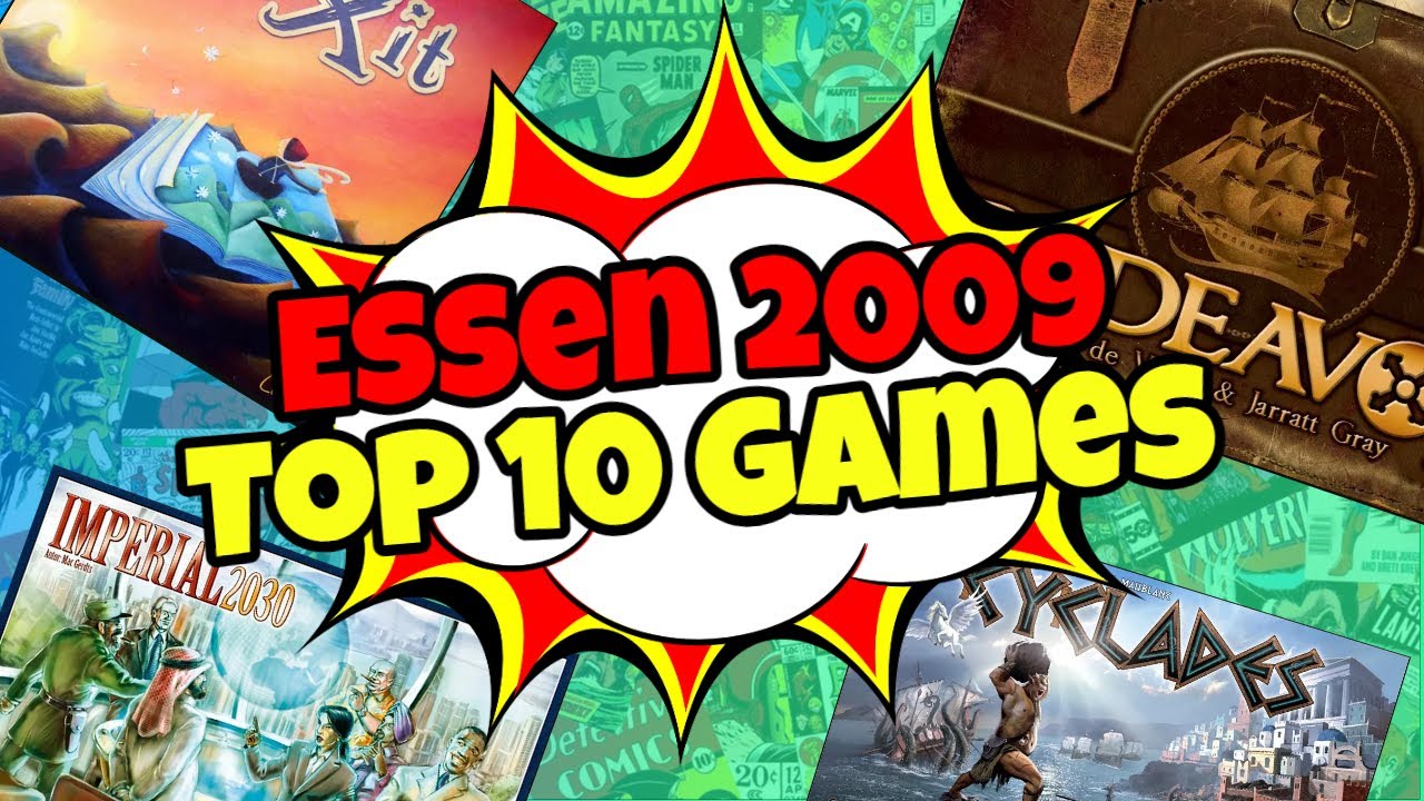 Essen Spiel 2009 Top 10 Games... Now - YouTube