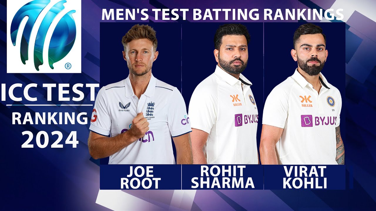 ICC Test Batters RANKINGS Updated - 10 September 2024 - YouTube