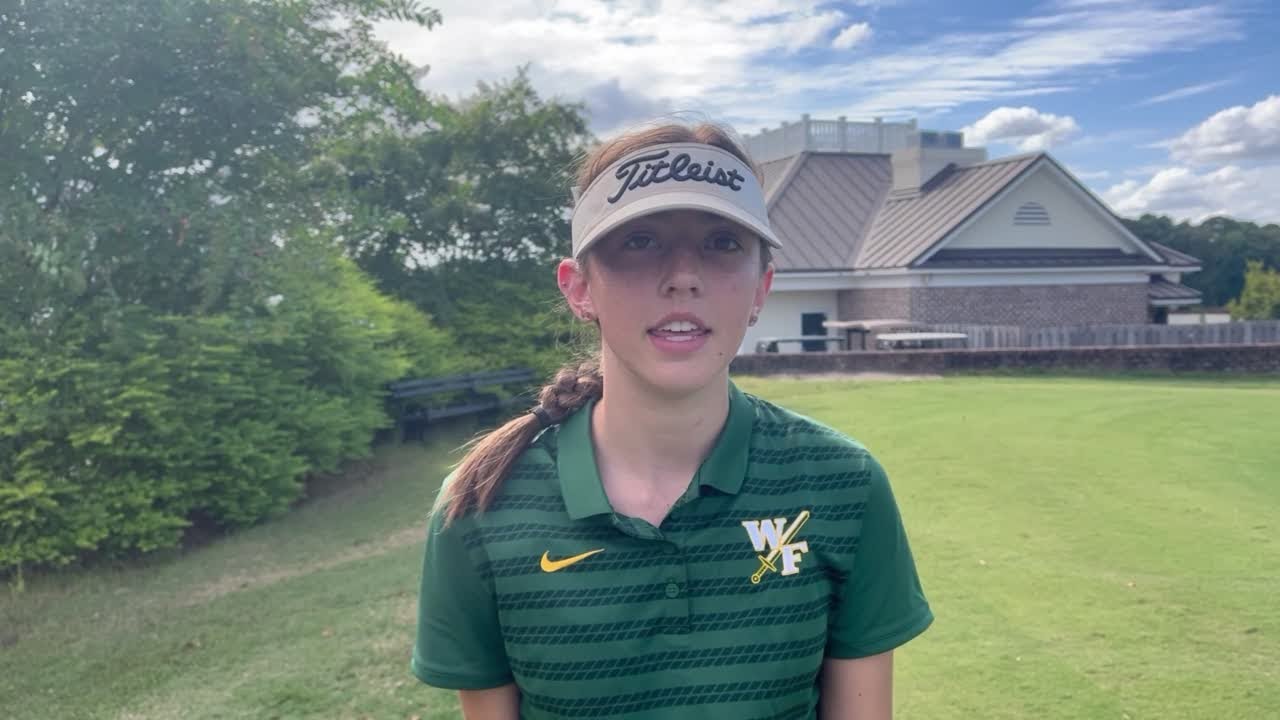 West Florence Junior Golfer Natalee Batchelor & Coach Chris Dale - YouTube