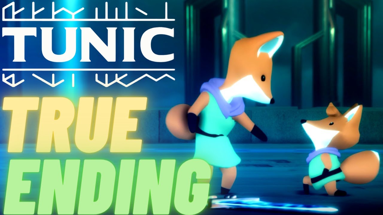 TUNIC - TRUE ENDING LAST PAGE AND CUT SCENE (NO COMMENTARY) - YouTube