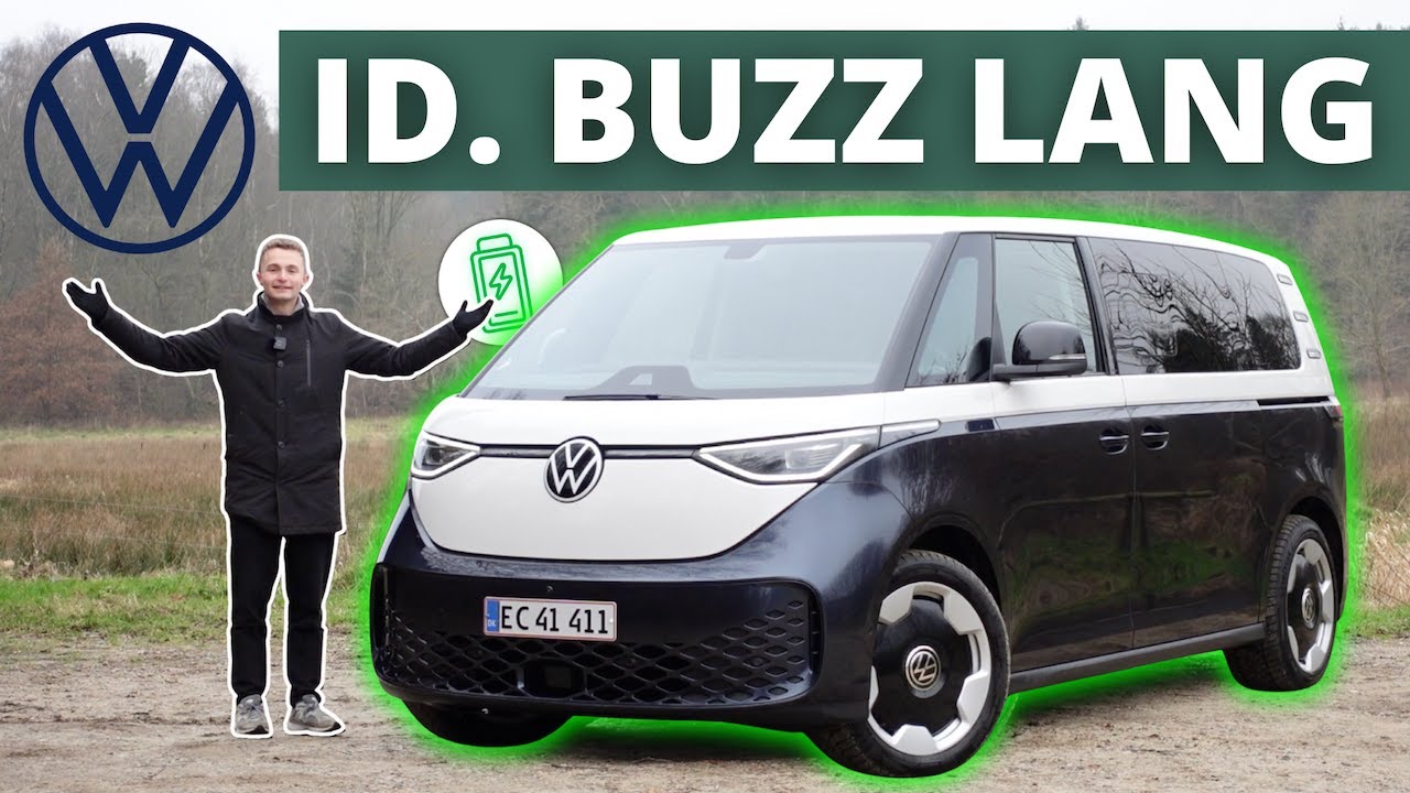 Endelig er ID. Buzz (næsten) PERFEKT! Volkswagen ID. Buzz LANG test ...