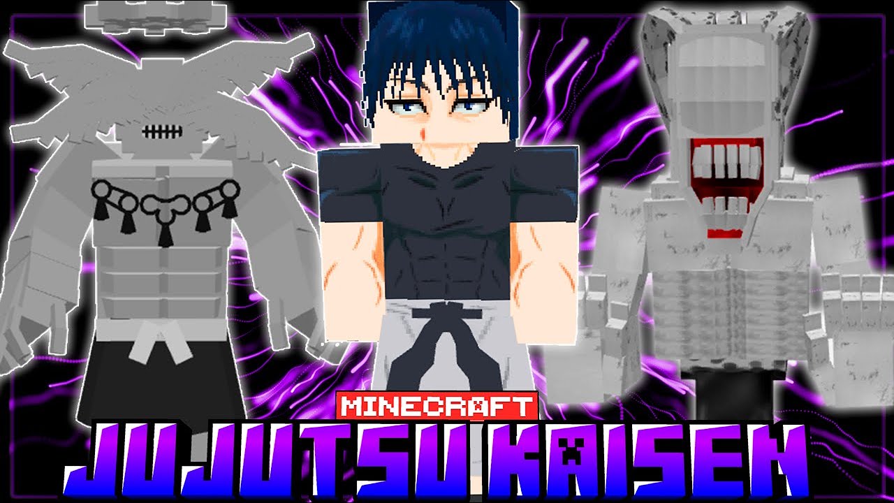 Jujutsu Kaisen no Minecraft: Nova Addon/Mod Realista (1.20+) - Igual ao ...