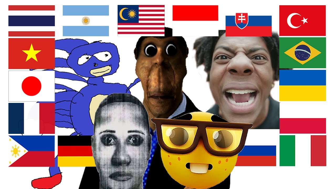 Nico’s Nextbots in different languages meme - YouTube
