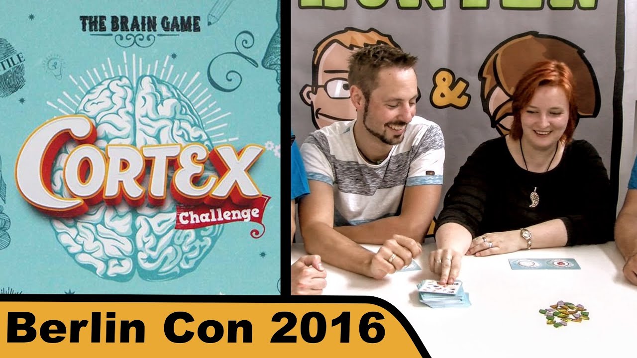 Cortex Challenge - Spiel - Let's Play - Berlin Con 2016 live - YouTube