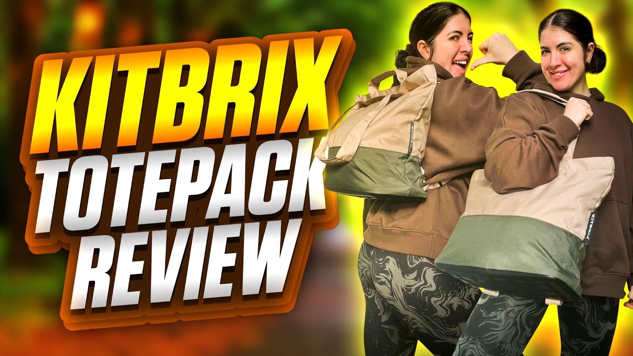 Kitbrix Totepack Review (the bottom of this bag is AMAZING!) - YouTube