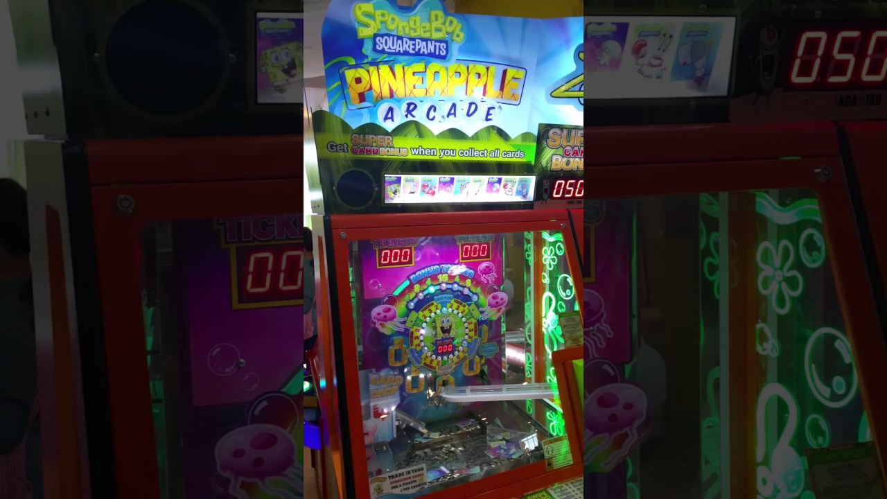 Spongebob Squarepants New Arcade game; Pineapple Arcade - YouTube