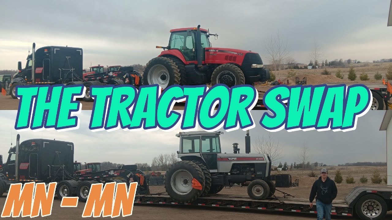 THE TRACTOR SWAP turning a White into a Case! - YouTube