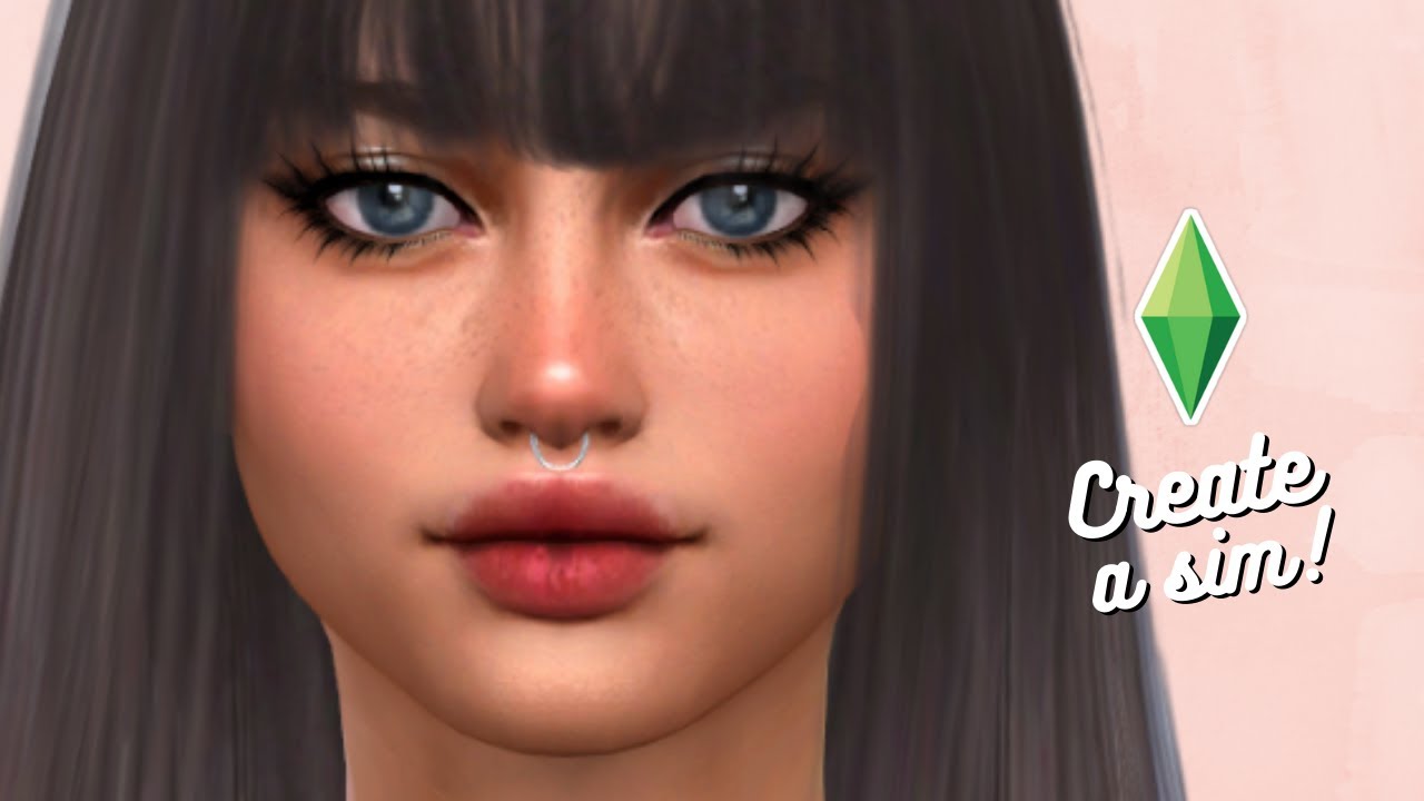 CREATE A SIM 🐾 THE SIMS 4 CAS 👒 MAKING A REALISTIC SIMS IN THE SIMS 4 ...