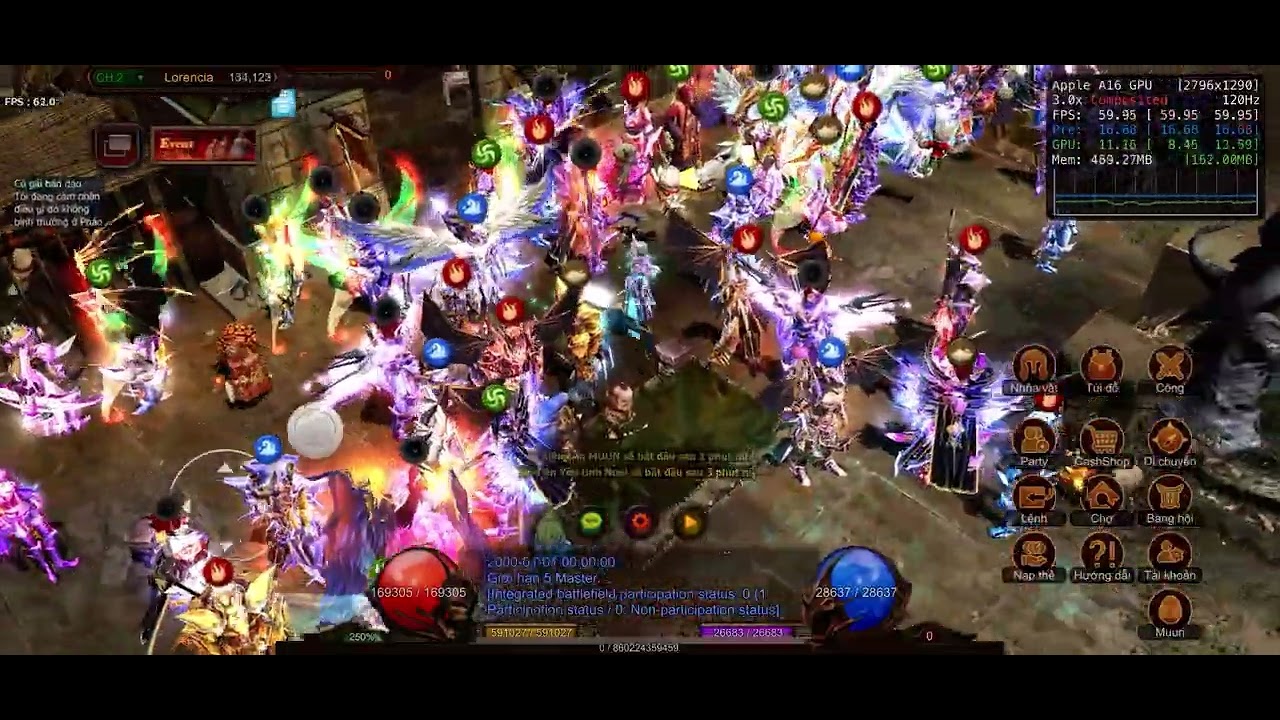 MU Mobile season 15 - performance test - YouTube