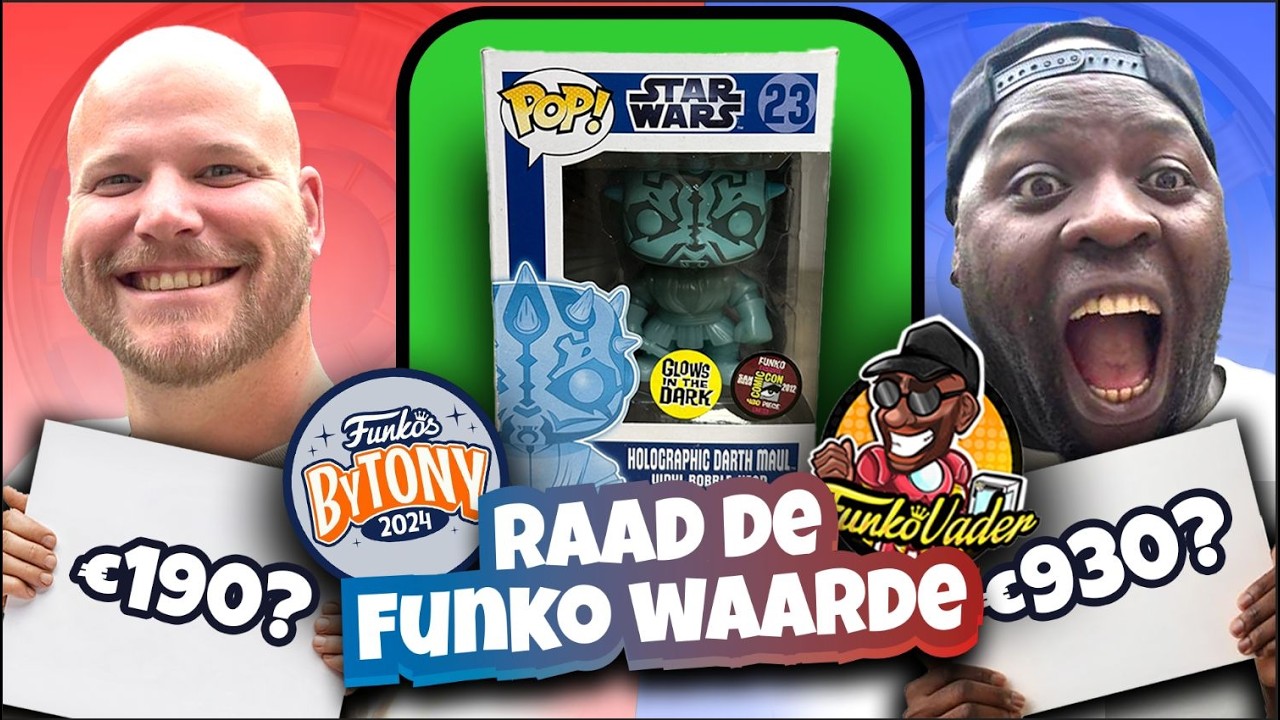 RAAD DE FUNKO WAARDE | FUNKOS.BY.TONY - YouTube