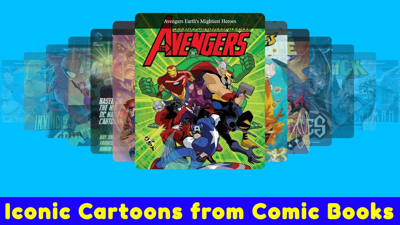 The Greatest Comic Book Cartoons - YouTube
