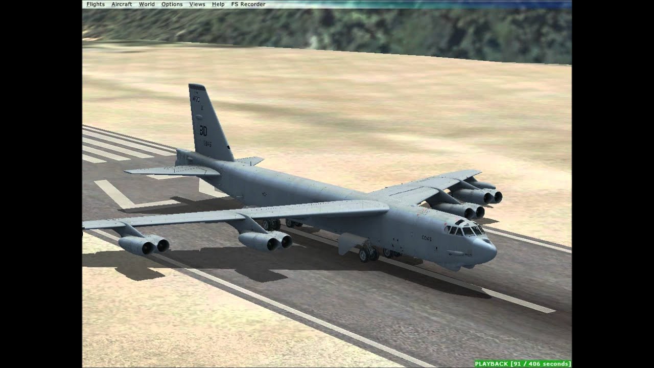 FSX B52 PAYWARE - YouTube