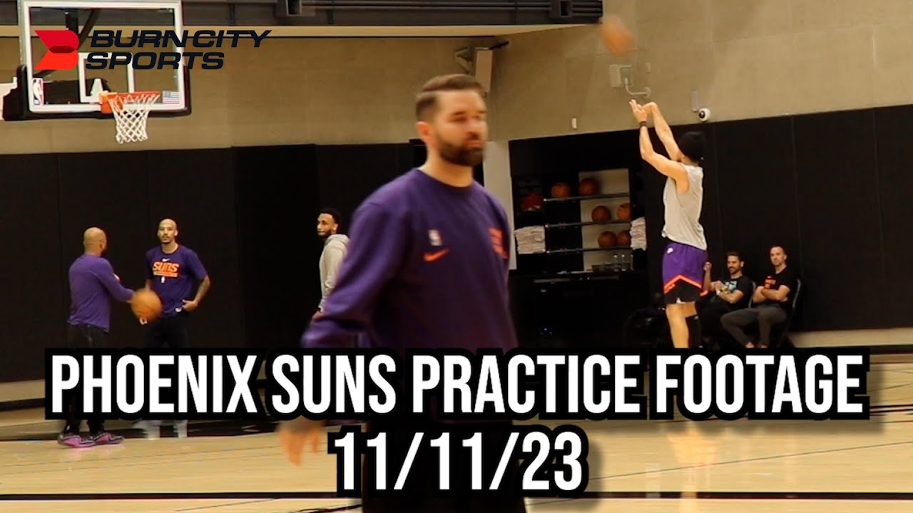Phoenix Suns Practice Footage 11/11/23 - Devin Booker, Bradley Beal ...