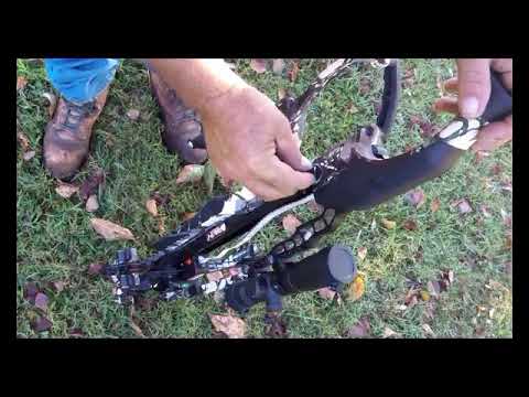Ravin crossbow cranking cycle - YouTube